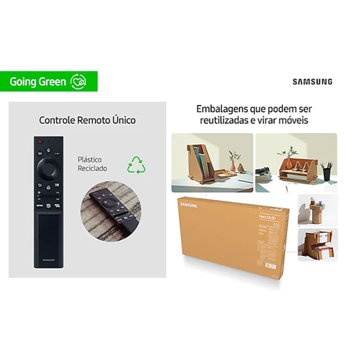 Smart TV Samsung 65'' 4K Crystal Wi Fi Bluetooth HDR Google Assis. Alexa built - UN65AU7700GXZD