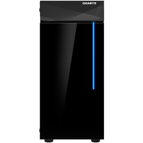 Gabinete Gamer Gigabyte C200 Mid Tower RGB Vidro ATX Preto - GB-C200G