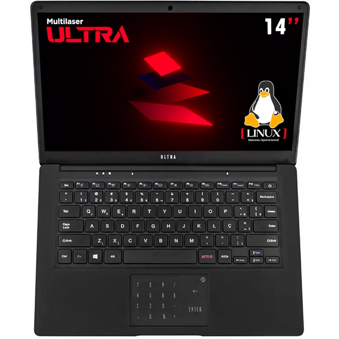 Notebook Multilaser Ultra Celeron N4020 14.1'' HD 128GB SSD 4GB Linux ...