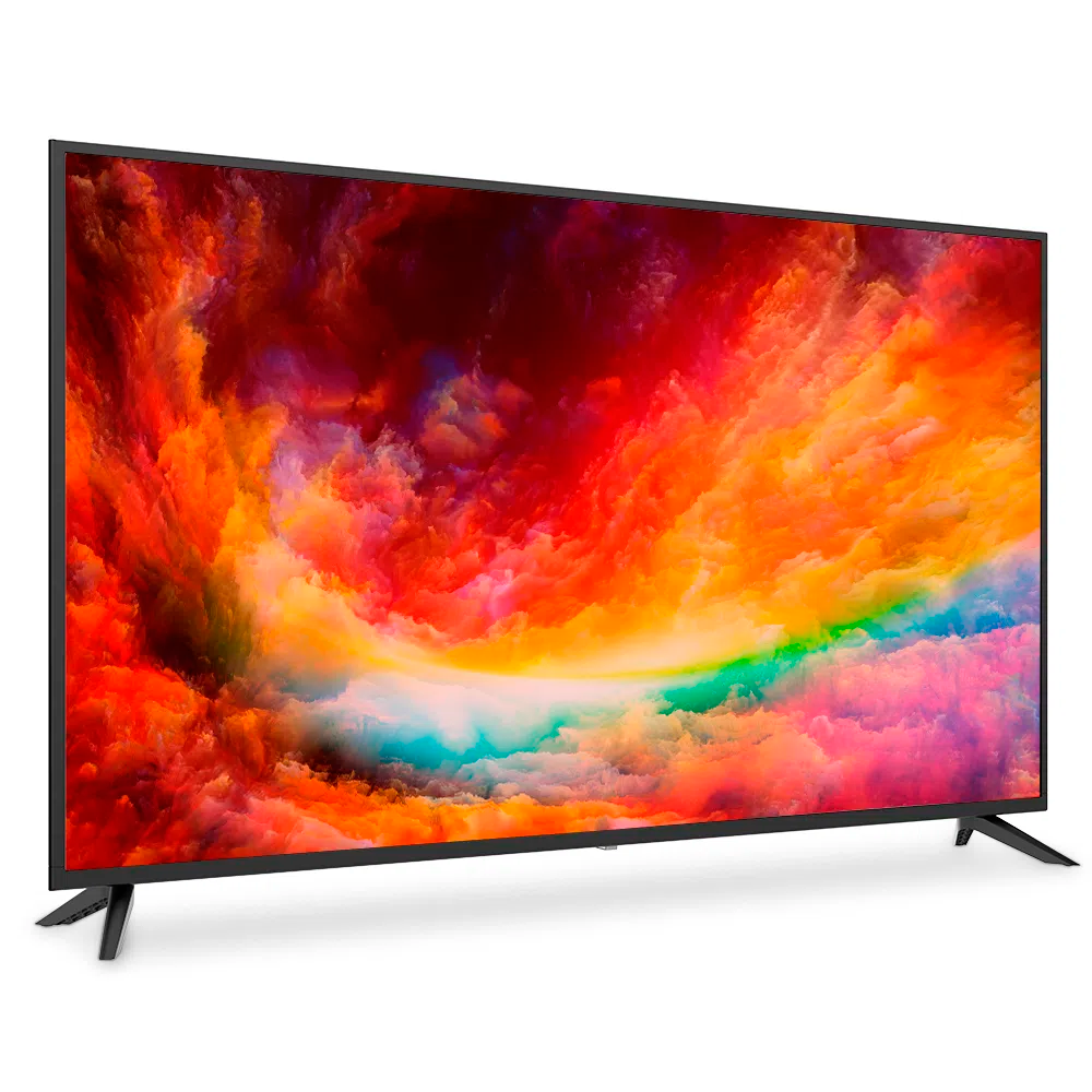 Smart TV Multilaser 55'' 4K HDR DLED Wi-FI USB HDMI Linux- TL025M