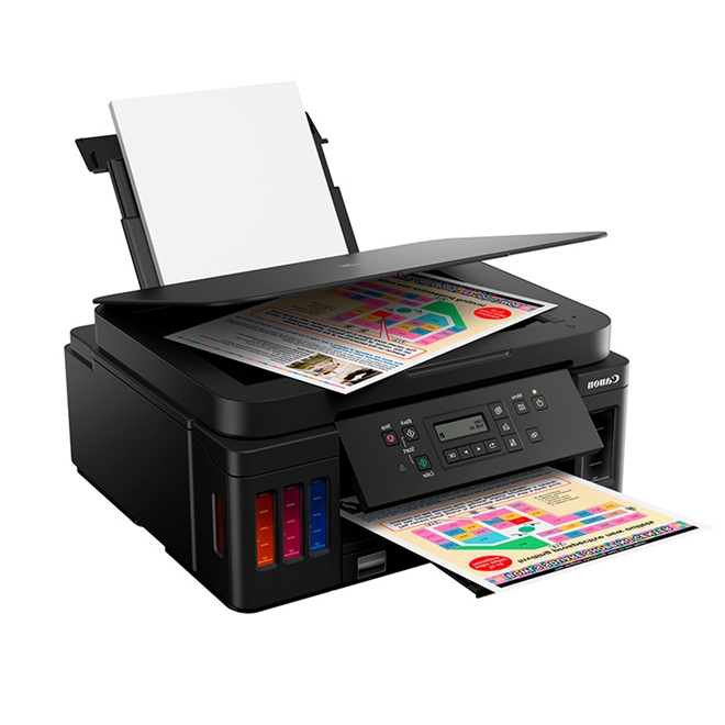 Multifuncional Canon Mega Tank Com Jato de Tinta G6010 USB Wifi ...