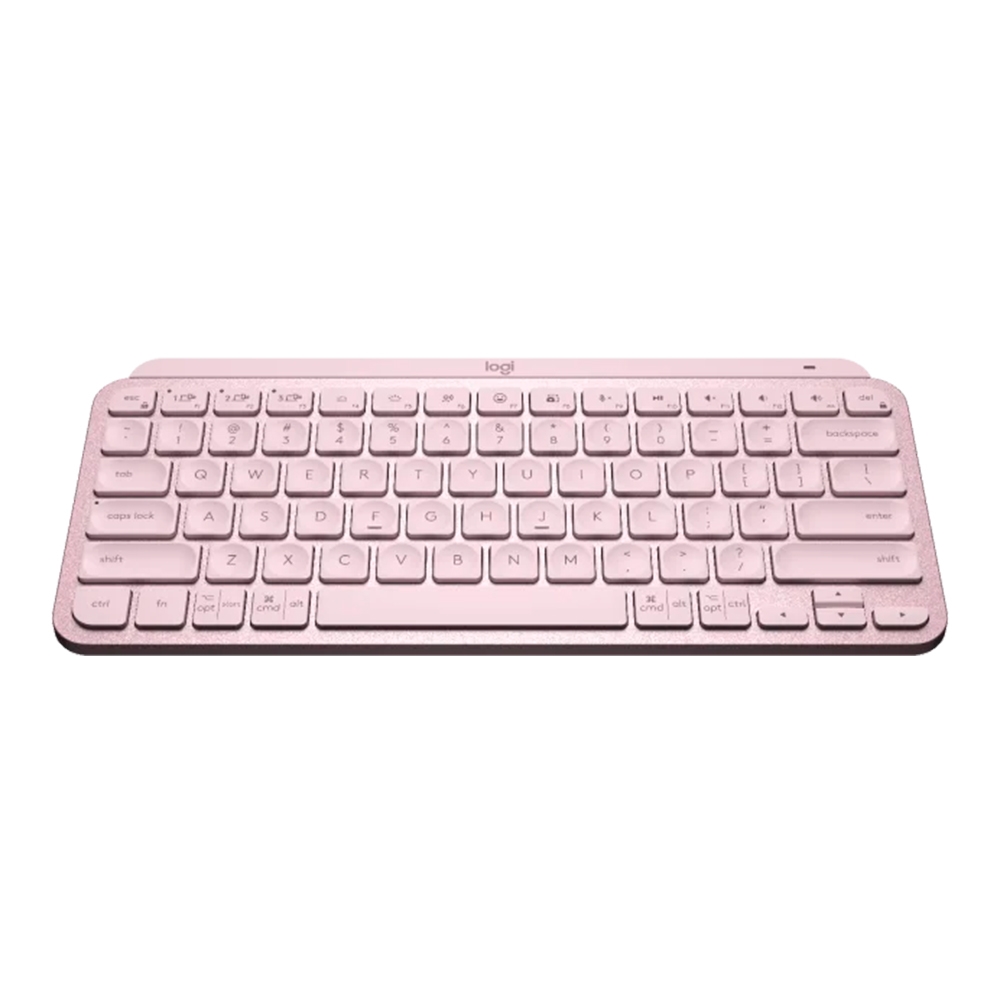 Teclado Sem Fio Logitech MX Keys Mini Bluetooth US Rosa - 920-010507