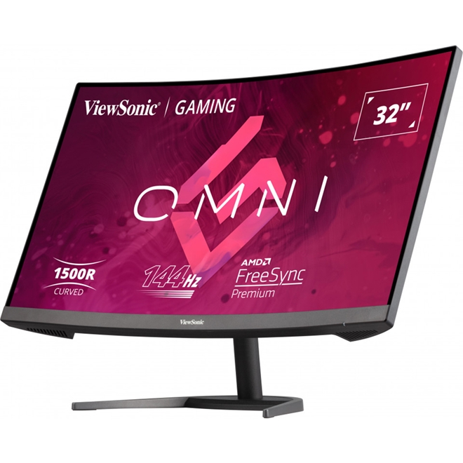 Monitor Gamer Curvo ViewSonic 32'' QHD 144Hz 1ms HDMI DP VA Freesync ...