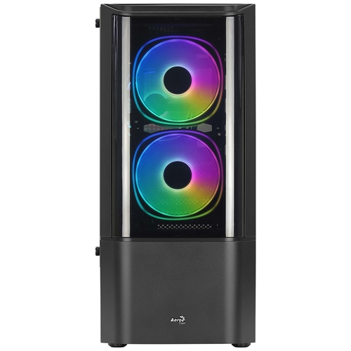 Gabinete Gamer AeroCool Quantum V2 Preto Vidro Temperado Mid Tower ATX ...