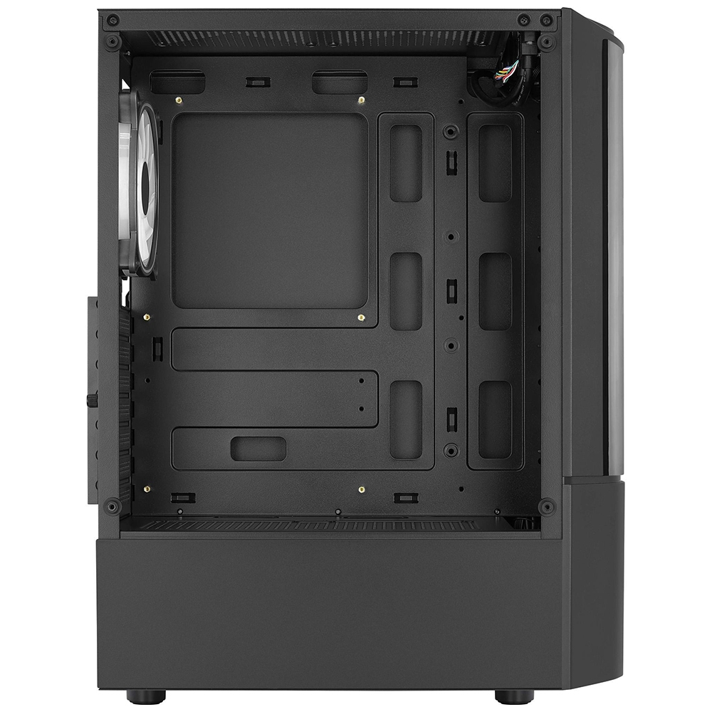 Gabinete Gamer AeroCool Quantum V2 Preto Vidro Temperado Mid Tower ATX ...