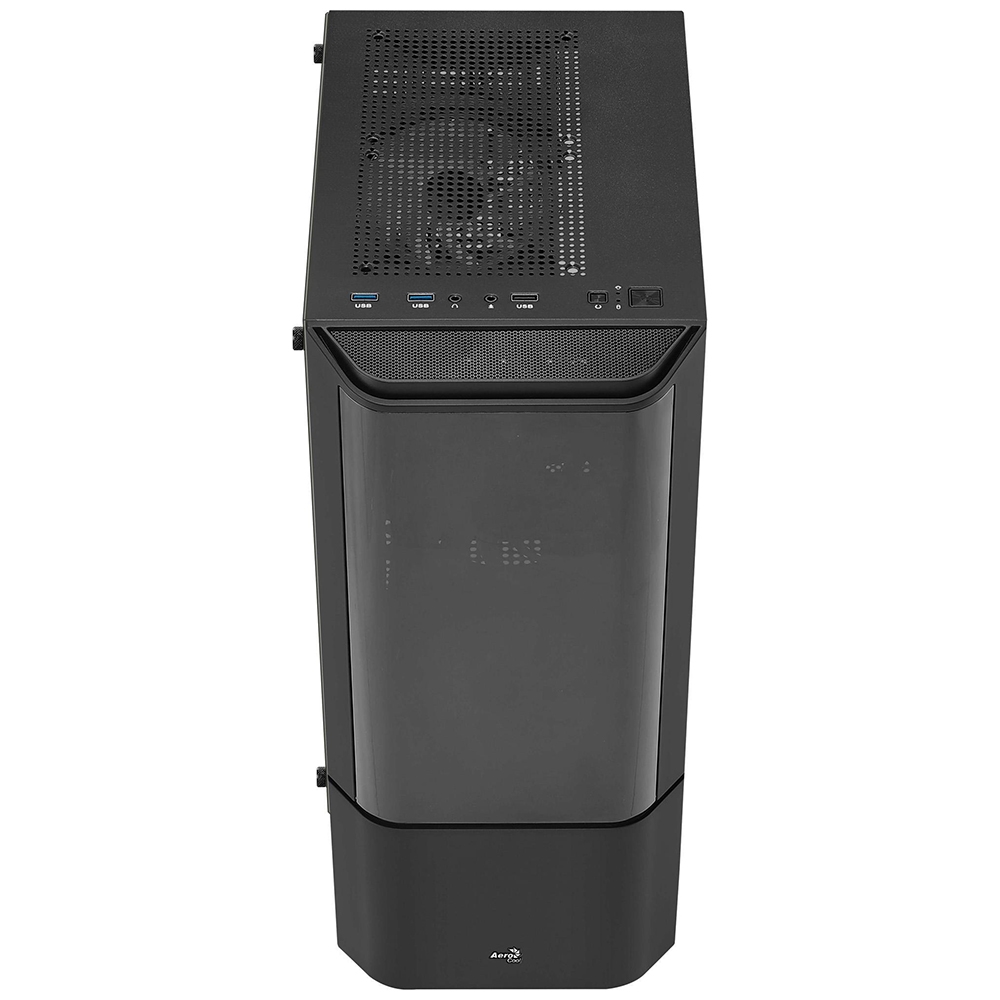 Gabinete Gamer AeroCool Quantum V2 Preto Vidro Temperado Mid Tower ATX ...