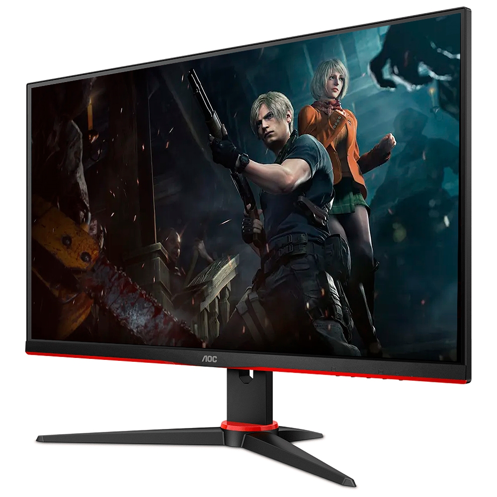 Monitor Gamer AOC 24'' Viper Full HD 165Hz 1ms HDMI DP VA HDR FreeSync ...