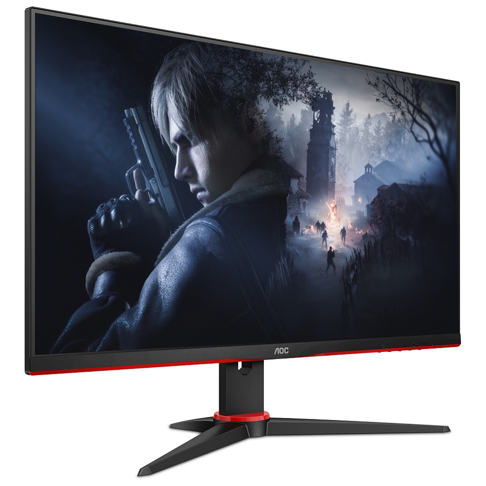 Monitor Gamer AOC 24'' Viper Full HD 165Hz 1ms HDMI DP VA HDR FreeSync ...
