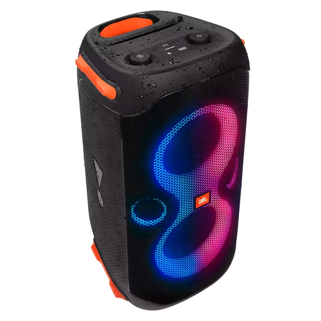 Caixa de Som JBL Torre Partybox 110 160W Bluetooth Preto - JBLPARTYBOX110BR