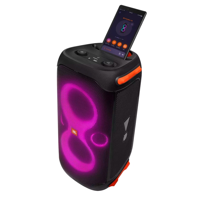 Caixa de Som JBL Torre Partybox 110 160W Bluetooth Preto - JBLPARTYBOX110BR