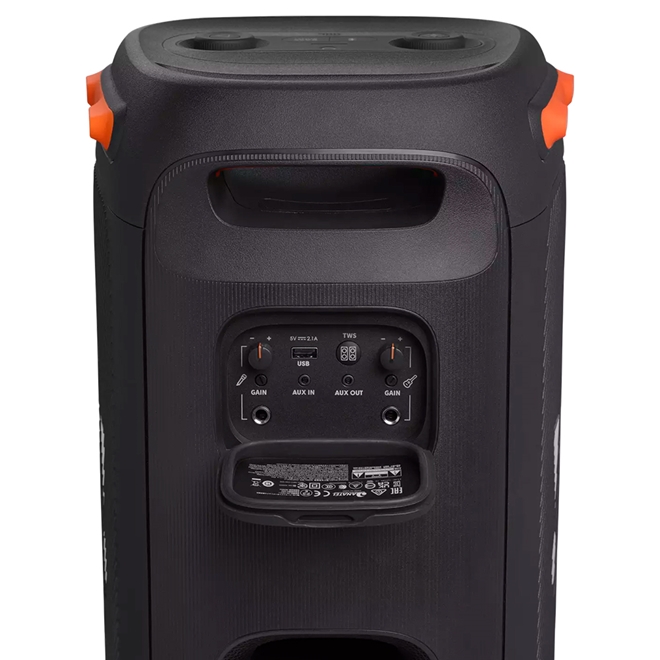 Caixa de Som JBL Torre Partybox 110 160W Bluetooth Preto - JBLPARTYBOX110BR