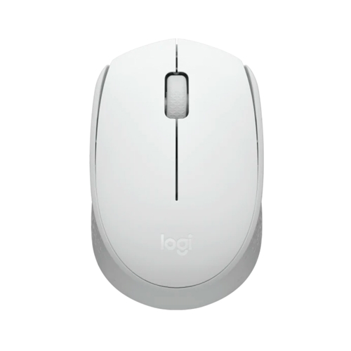 Mouse Sem Fio Logitech M170 USB 1000 DPI Branco - 910-006864