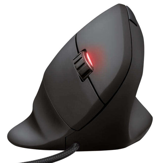 Mouse Gamer Vertical Trust GXT 144 REXX Ergonômico RGB 10000Dpi Preto ...