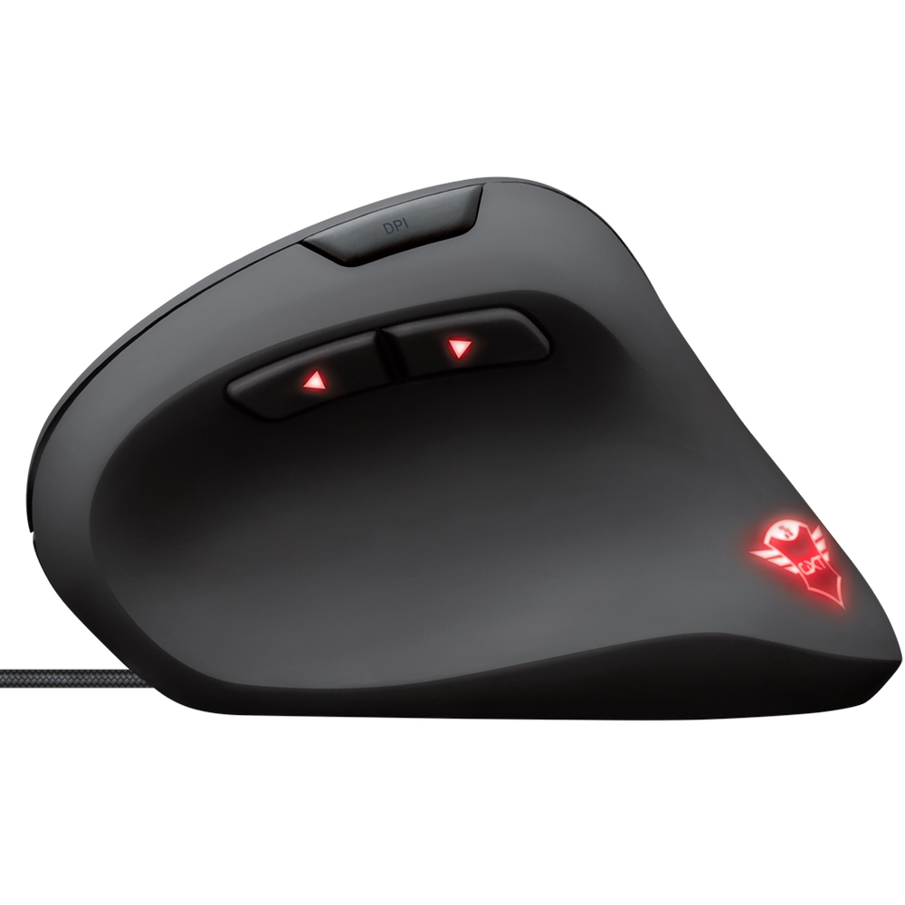 Mouse Gamer Vertical Trust GXT 144 REXX Ergonômico RGB 10000Dpi Preto ...