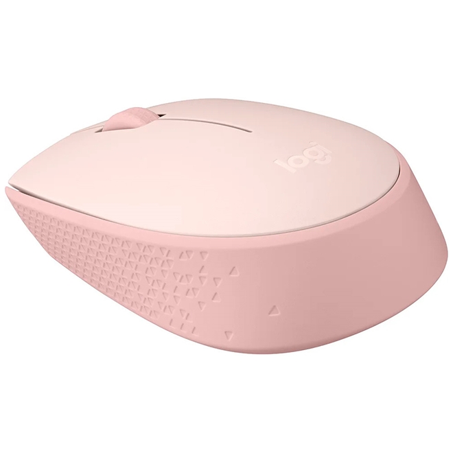 Mouse Sem Fio Logitech M170 USB 1000 DPI Rosa - 910-006862