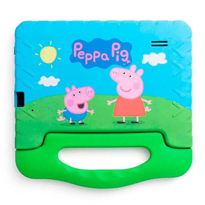 Tablet Multilaser Peppa Pig 7'' 32GB 2MP Wifi Android Azul - NB375