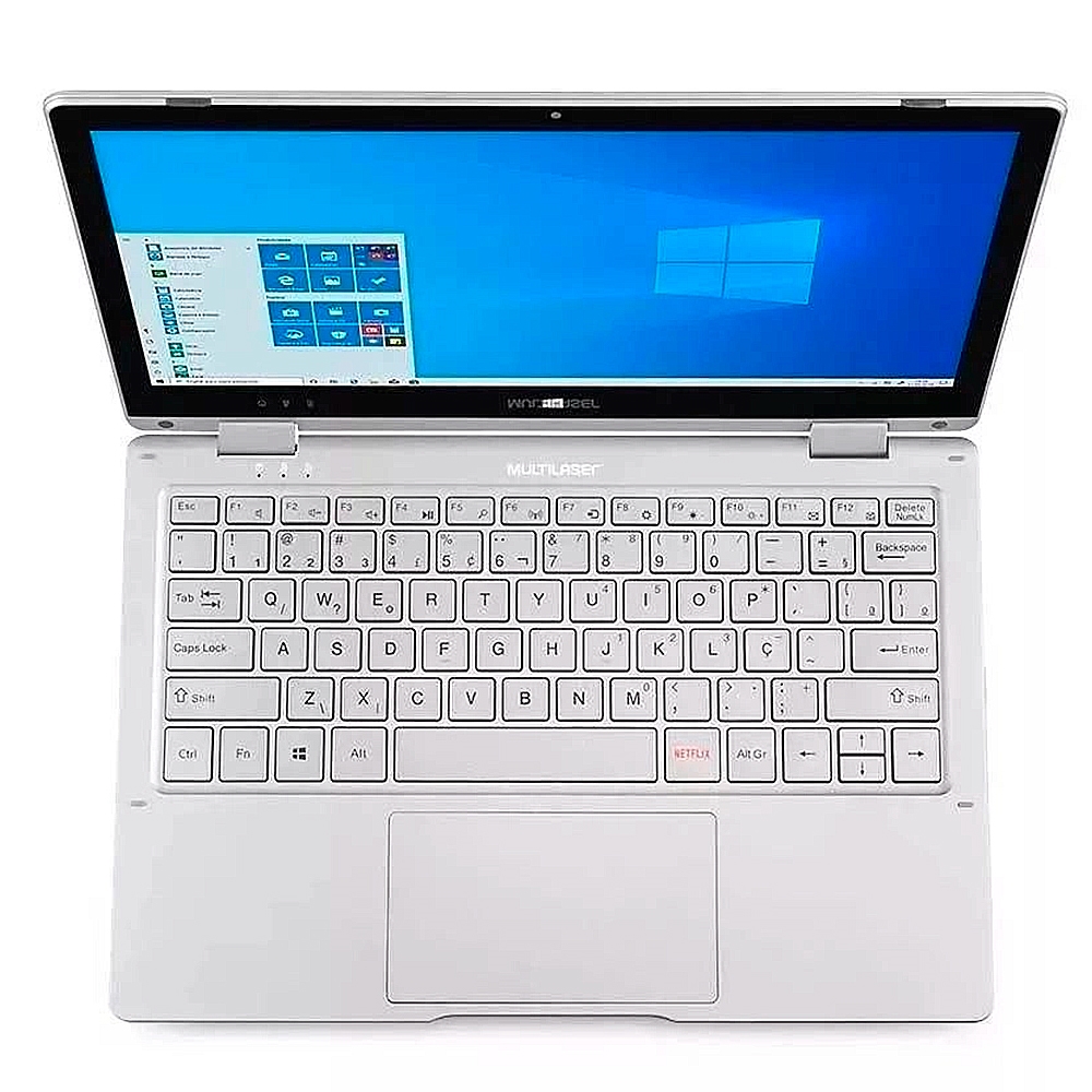 Notebook Multilaser M11W Prime 2 em 1 Pentium N3700 11.6'' 64GB eMMC ...