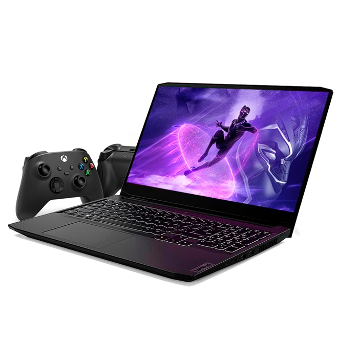 Notebook Lenovo Ideapad 3i FHD GTX 1650 i5 e Controle Xbox Series Preto