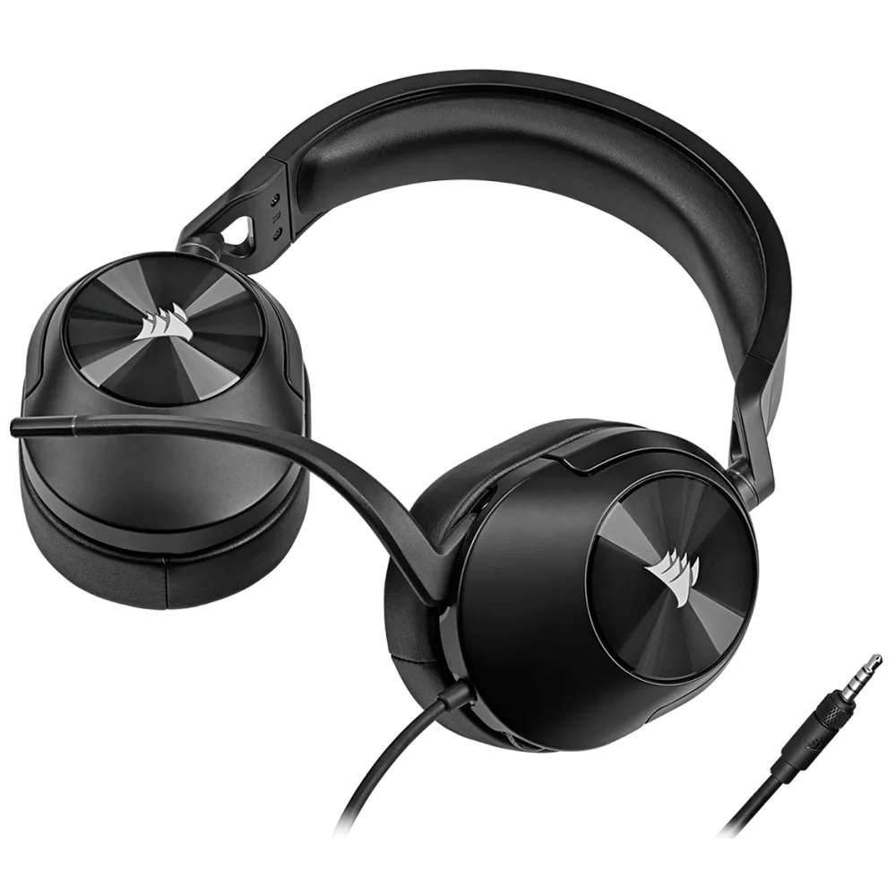 Headset Gamer Corsair HS55 7.1 P3 Carbon CA-9011265-NA