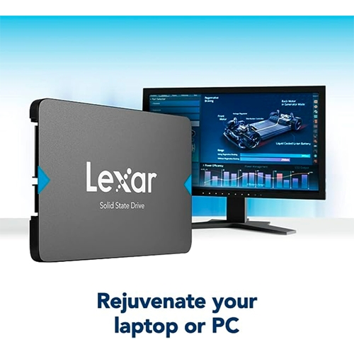 SSD Lexar NQ100 240GB Sata III 6Gb/s 2,5'' 550MBs LNQ100X240G-RNNNU