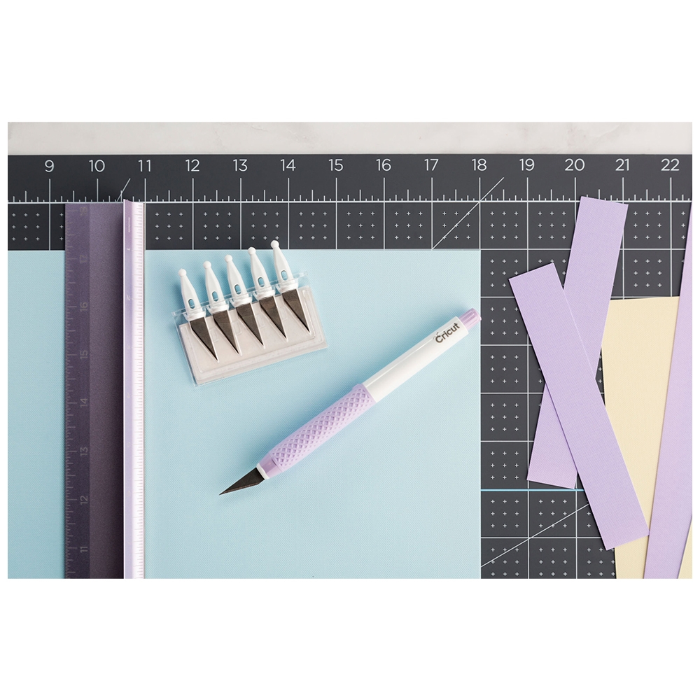 Kit de Estiletes True Control com 5 Lâminas - Lilás