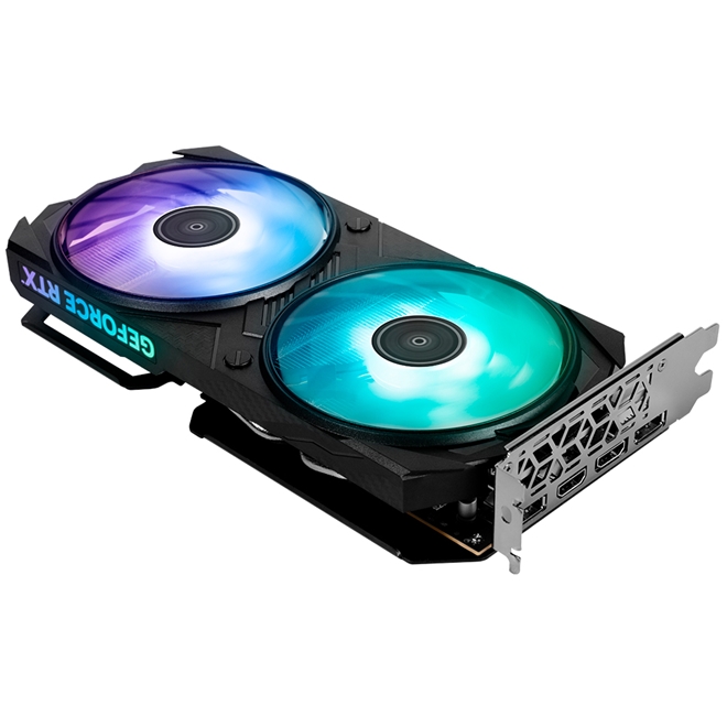 Placa de Vídeo Galax GeForce RTX 4060 EX 1-Click OC ARGB 8GB GDDR6 128 ...