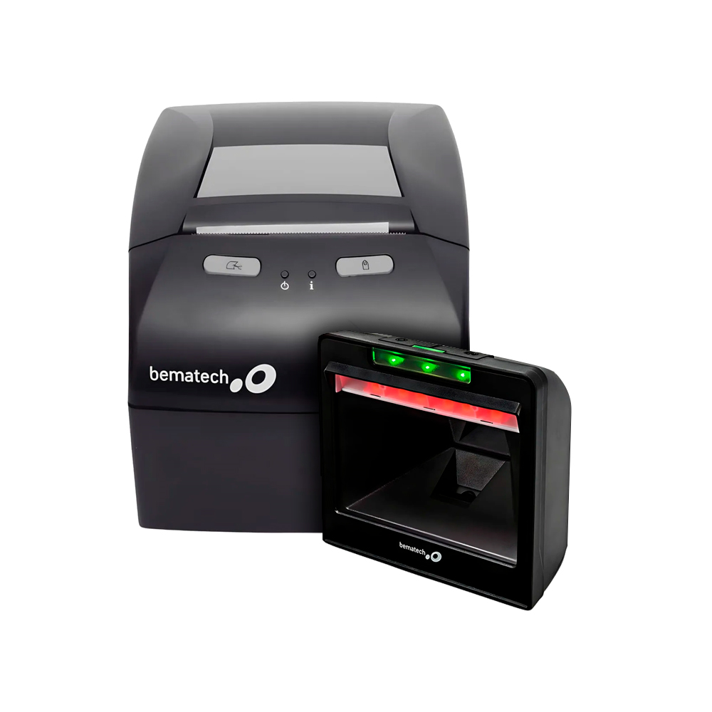 Impressora Não Fiscal Bematech MP-4200 TH + Leitor de Código de Barras ...