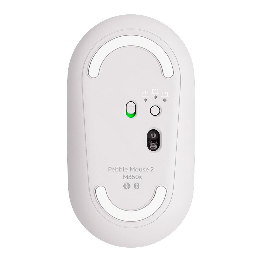 Mouse Sem Fio Logitech Pebble 2 M350s Bluetooth Branco 1000 DPI - 910 ...