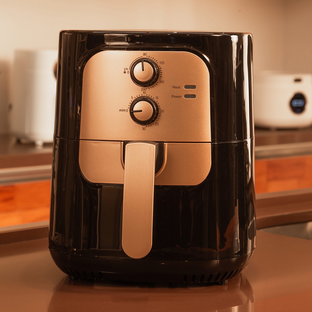 Fritadeira Elétrica Air Fryer Gaabor Vintage sem Óleo 5.5L 220V 1400W ...