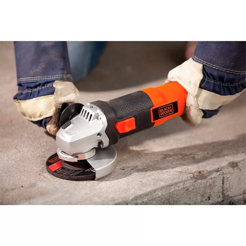 Esmerilhadeira Black + Decker Angular 4.1/2 (115mm) 820W 220V Laranja ...