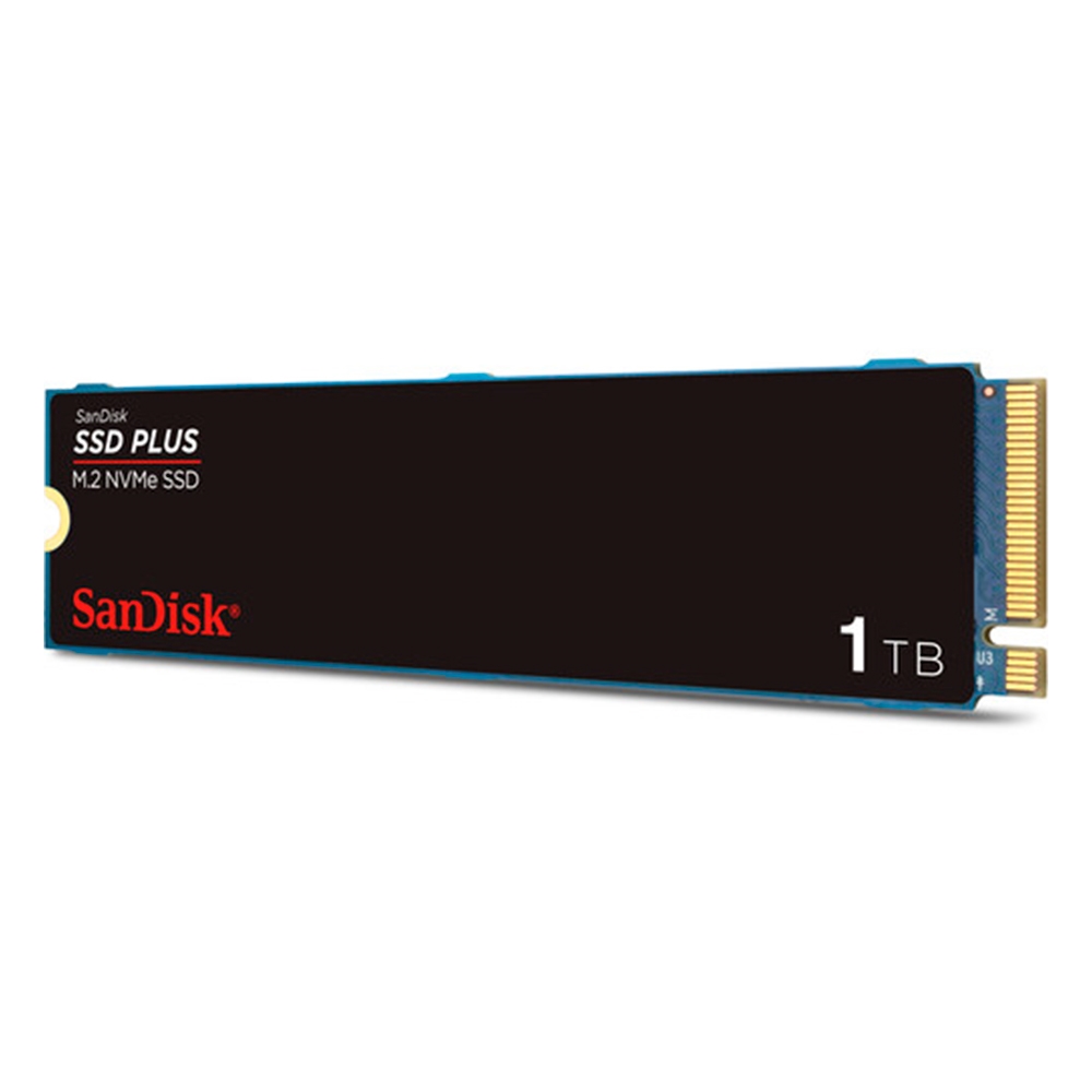 SSD Sandisk Plus 1TB M.2 2280 NVMe 3200MB/s SDSSDA3N-1T00-G26