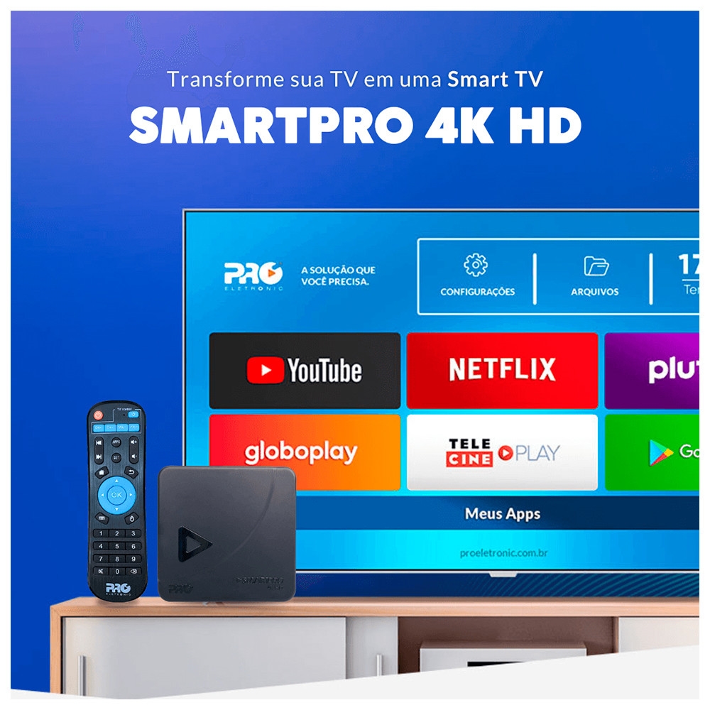 Smartbox Wifi 4k Para Recepcao De Conteudo Digital 2