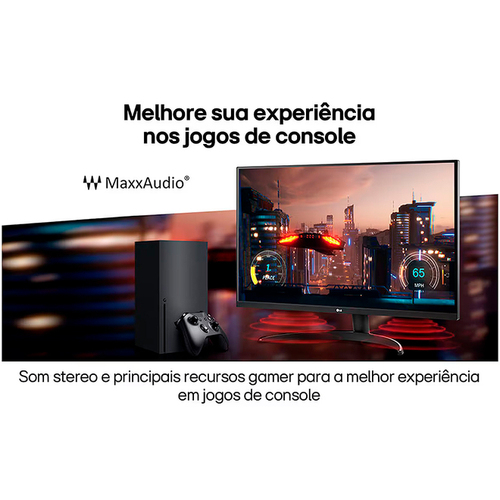 Monitor LG 32'' Ultra UHD 4K UHD 4ms HDR HDMI DP Freesync - 32UR500-B.AWZM