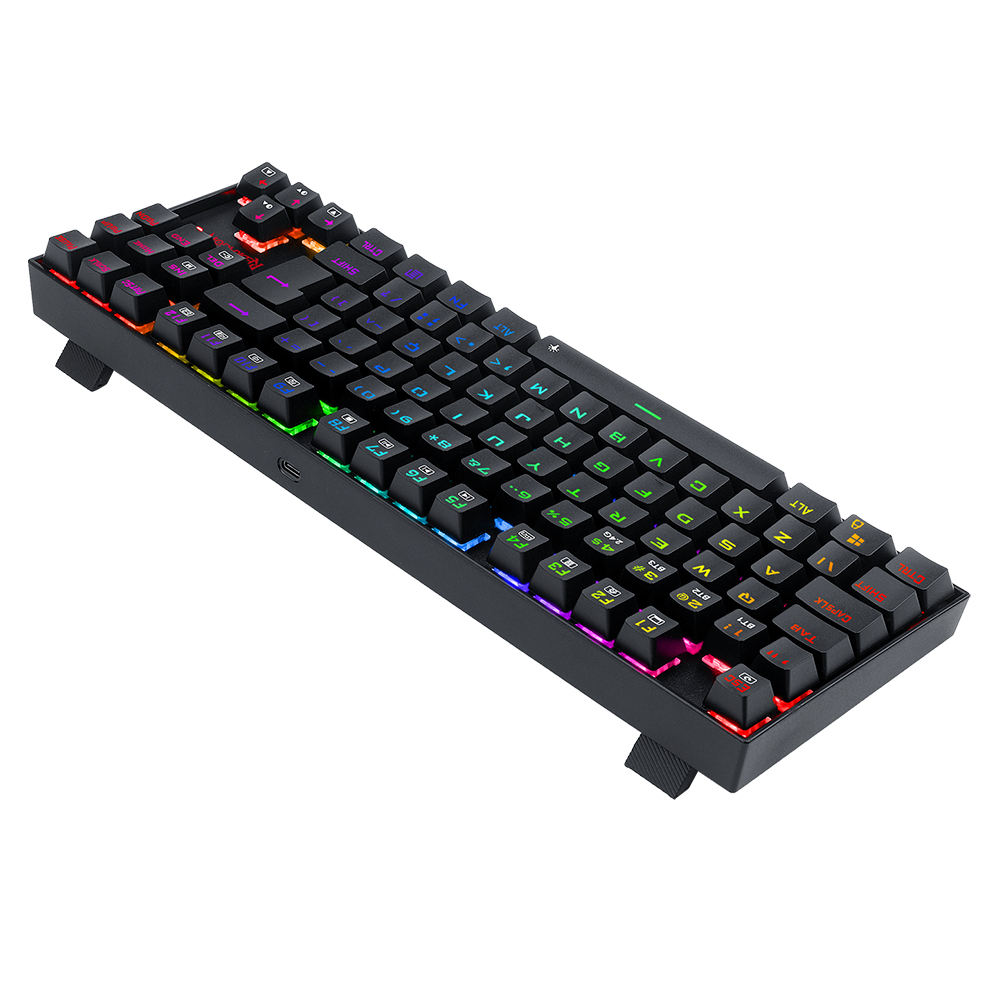 Teclado Gamer Sem Fio Redragon Kumara Pro Mecânico Switch Brown ...