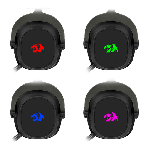 Headset Gamer Sem fio Redragon Zeus Pro 7.1 Preto - H510-PRO