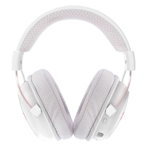 Headset Gamer Sem fio Redragon Zeus Pro Sakura 7.1 Branco - H510W-PRO