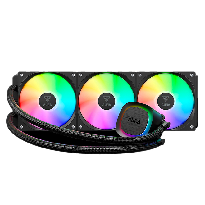 Water Cooler Gamdias Aura GL360 V2 360mm ARGB Preto