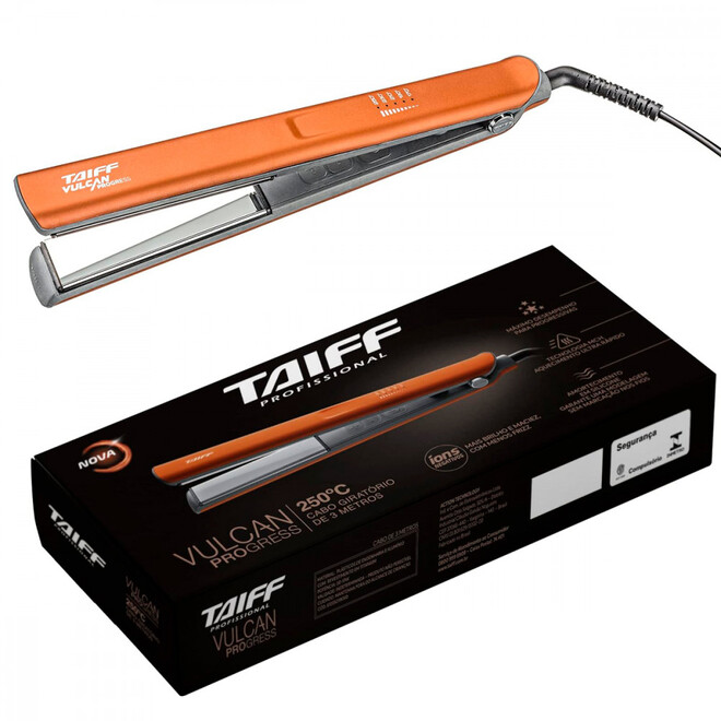 Prancha Modeladora Vulcan Progress Taiff 250ºC Bivolt