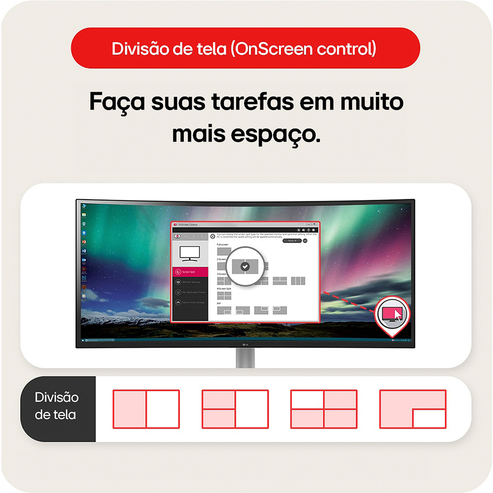 Monitor Gamer LG 27'' Full HD 100Hz 5ms HDMI IPS - 27MS500-B