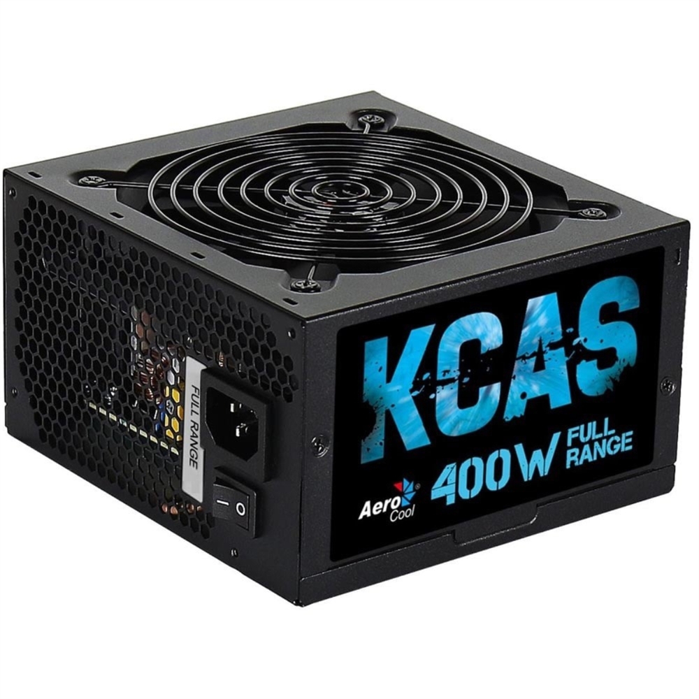 Fonte Aerocool 400W KCAS 80 Plus White KCAS-400W