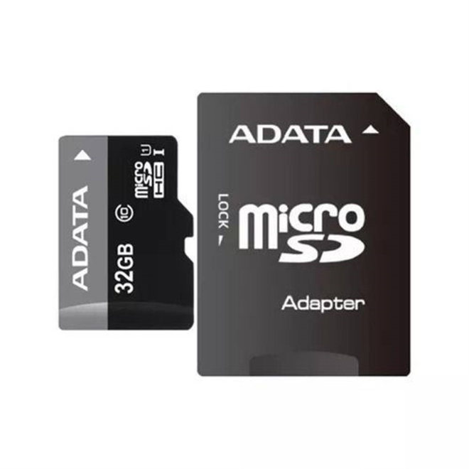 Cartão de Memória Adata Premier microSDXC/SDHC UHS-I Class10 32GB AUSDH32GUICL10-RA1