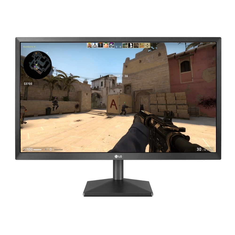 Monitor LG LED 21,5'' Full HD TN VGA HDMI Preto 22MK400H-B