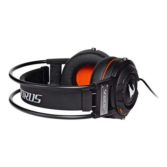Headset Gamer Gigabyte Aorus H5 USB Preto GP-FORCE H5