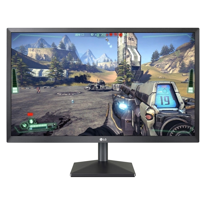 Monitor LG LED 23,8'' Full HD IPS VGA HDMI Preto 24MK430H-B
