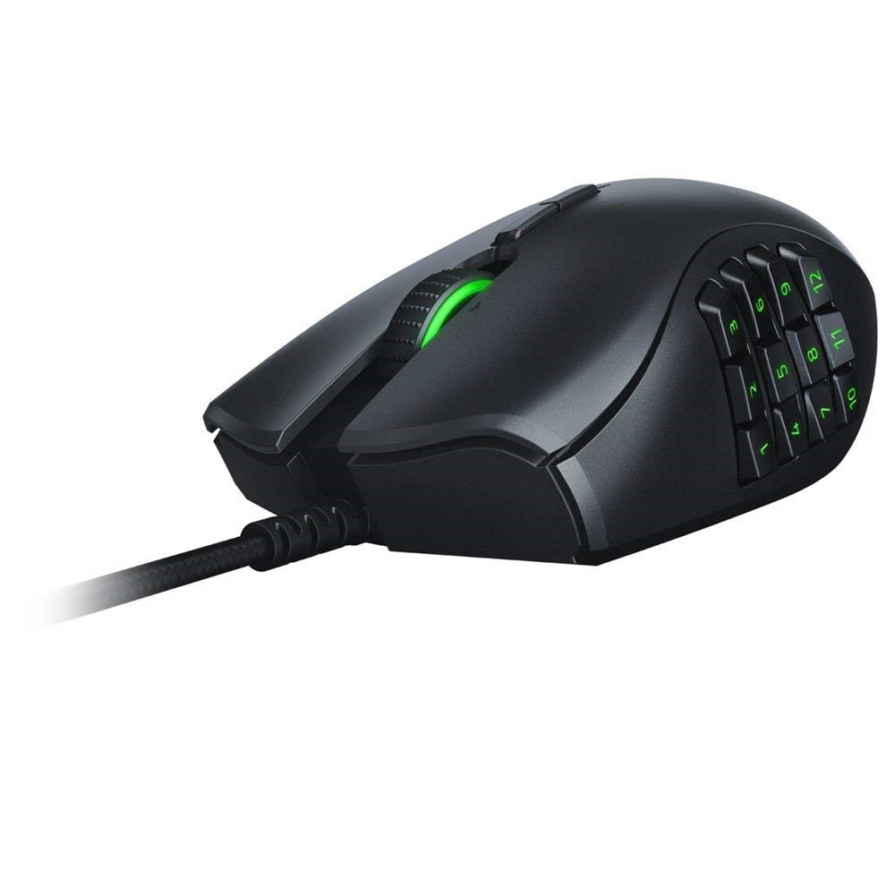 Mouse Gamer Razer Naga Trinity 5G Chroma 16000Dpi Preto RZ01-02410100-R3U1