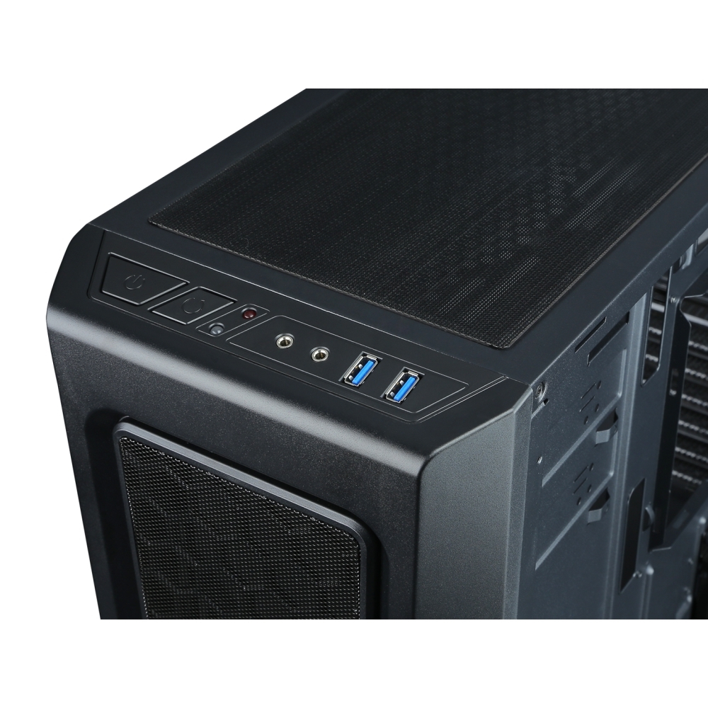 Gabinete Gamer Raidmax Zeta Mid Tower ATX Preto B04