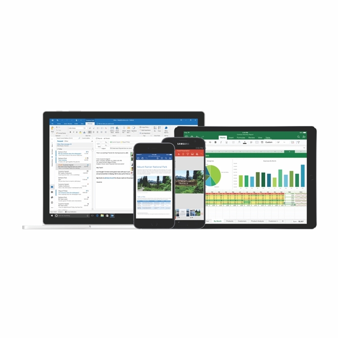 Microsoft Office 365 Personal PC / MAC (BOX) Assinatura anual.