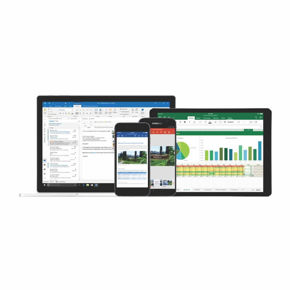 Microsoft Office 365 Personal PC / MAC (BOX) Assinatura anual.