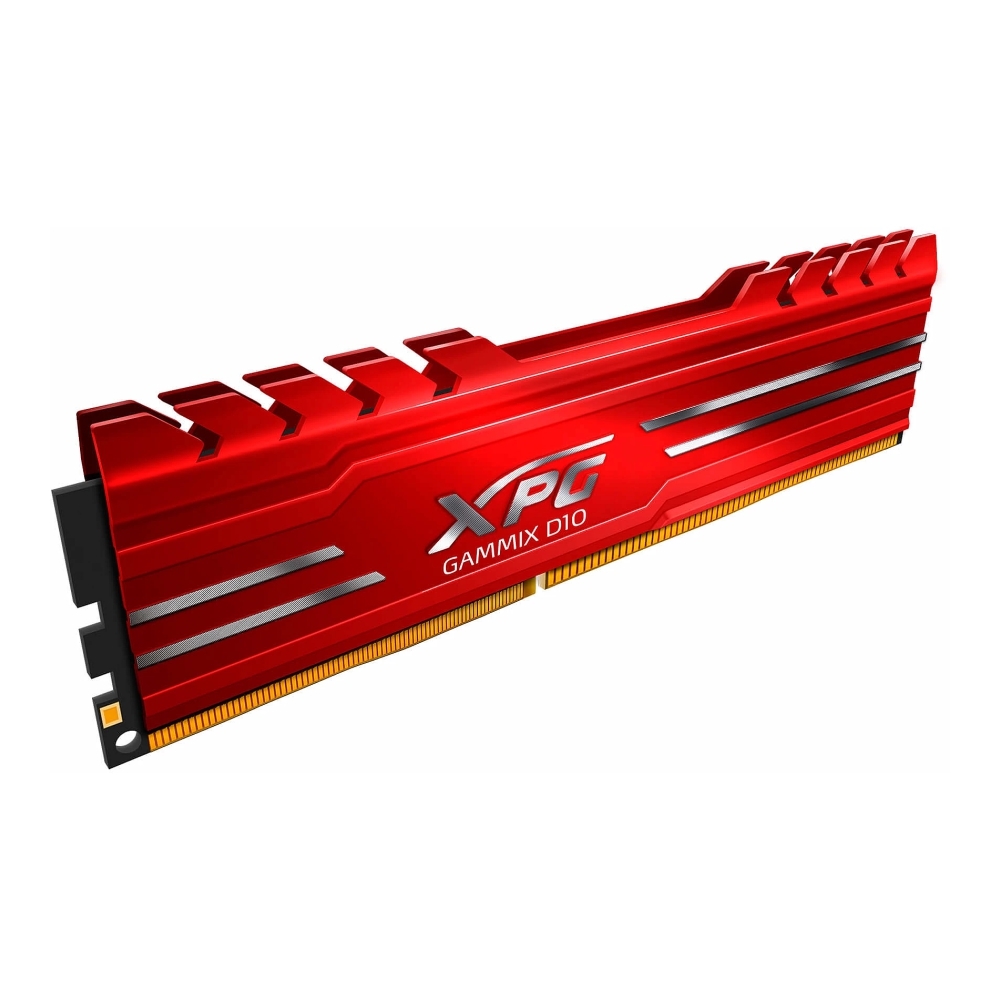 Memória Adata XPG Gammix D10 Red 8GB 2666MHz DDR4 CL19 AX4U266638G19-SR10