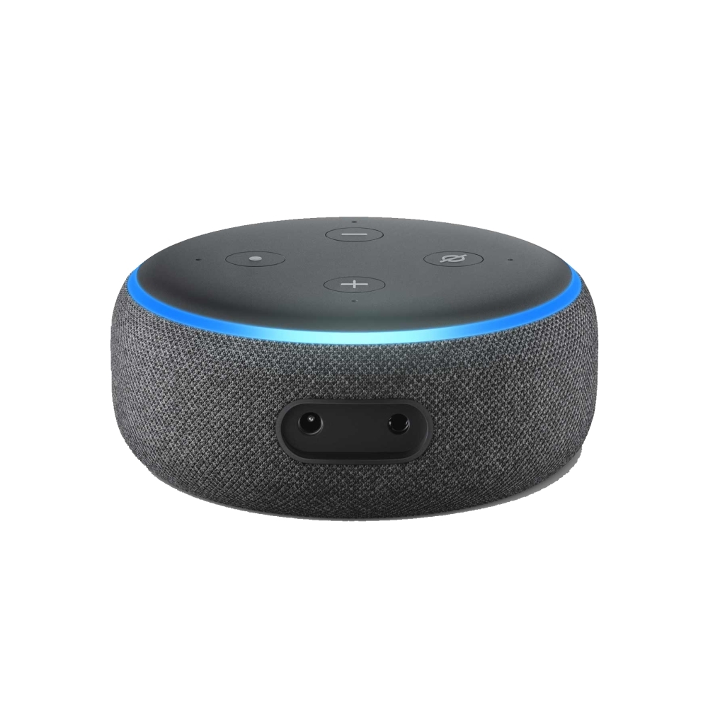 Smart Speaker Amazon com Alexa Echo Dot 3ª Geração Preto